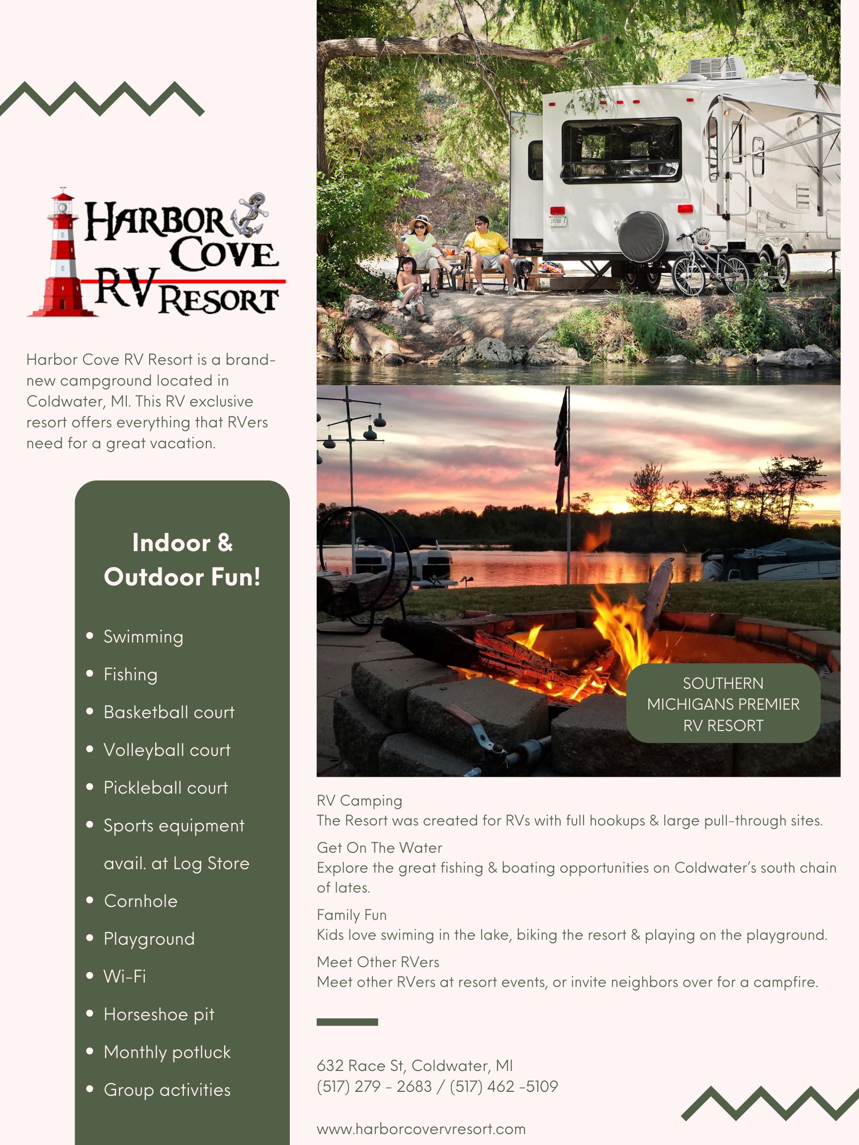 Harbor Cove RV Resort – Word of Mouth Products, Inc.